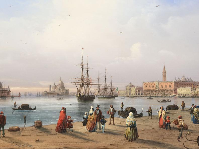 Carlo Bossoli, Pittore giramondo tra le corti reali e il magico Oriente ...