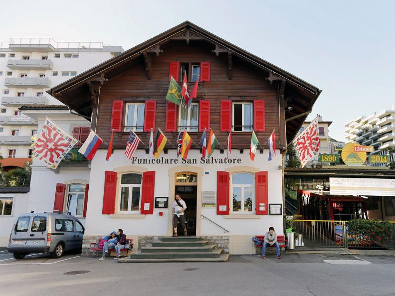 Funicular Monte San Salvatore, Paradiso - Things to do in Ticino