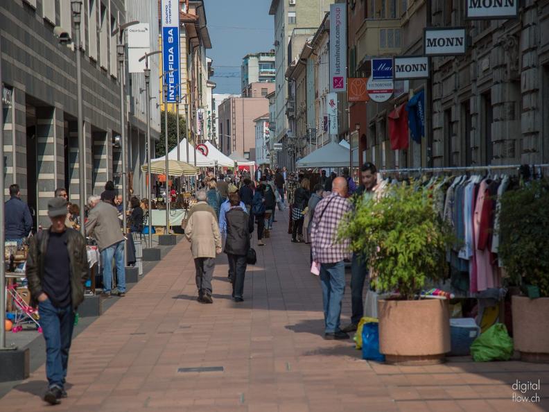 Der Markt von Chiasso, Chiasso - Aktivitäten im Tessin